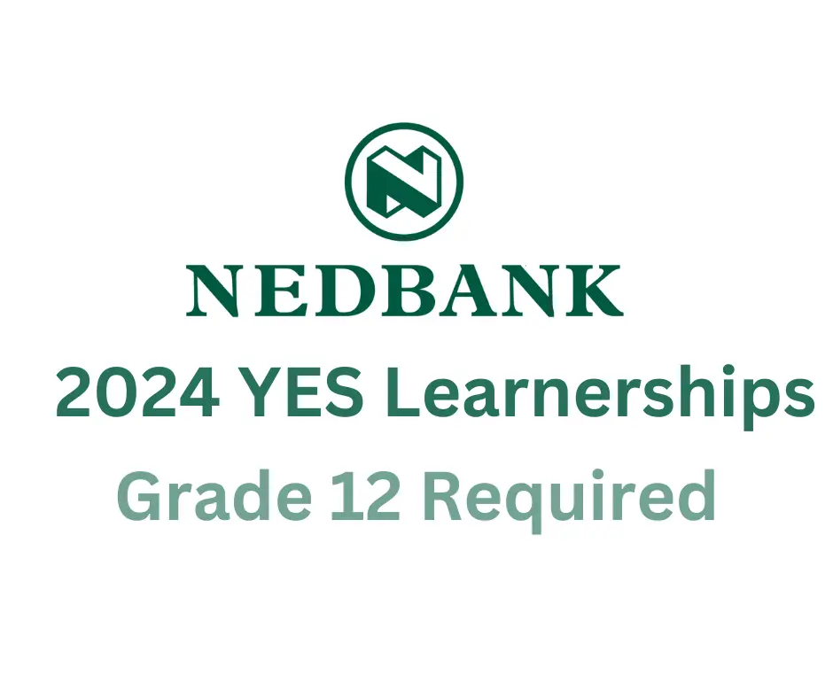 (NEW) NedBank: YES Learnership Programme 2024 - weekly vacancies